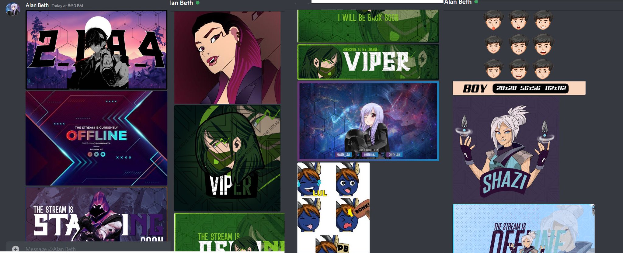 𝑴𝒖𝒏𝒂 🔪 COMMS OPEN 【YandereLive】 on Twitter: "Empieza a mostrarme una parrafada de imágenes sin ...