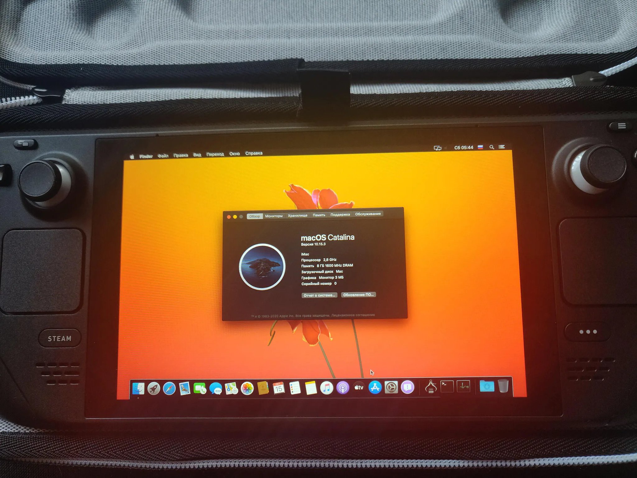 Tom Warren on Twitter: "someone got macOS running on a Steam Deck 🙃https://t.co/Gwp425PKA5 https ...