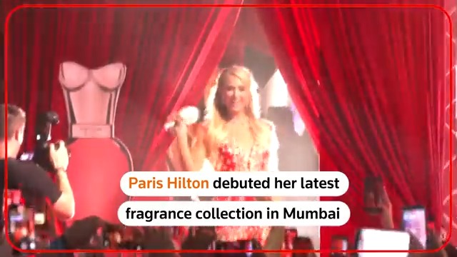Reuters on Twitter: "Paris Hilton arrives in India’s Mumbai to launch her new fragrance ...
