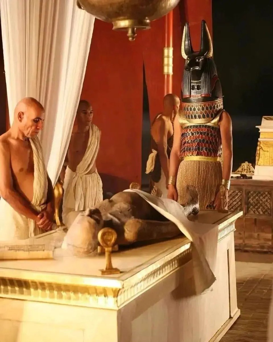 From the Egyptian civilization. Prepration for afterlife. 1- Wash the ...