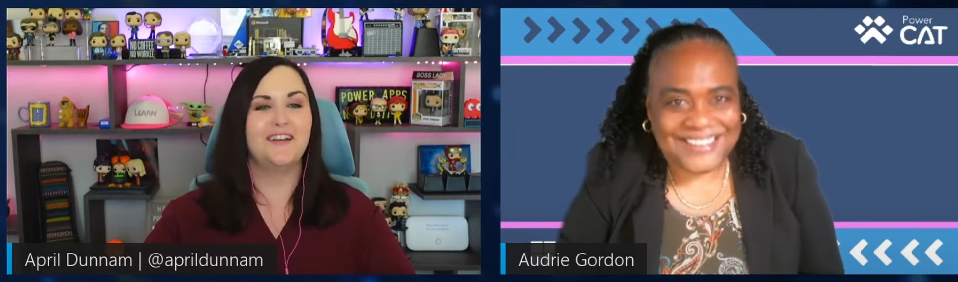 Dataverse SME on Twitter: "THUR 10-20: April and Audrie get together to chat about Dataverse ...