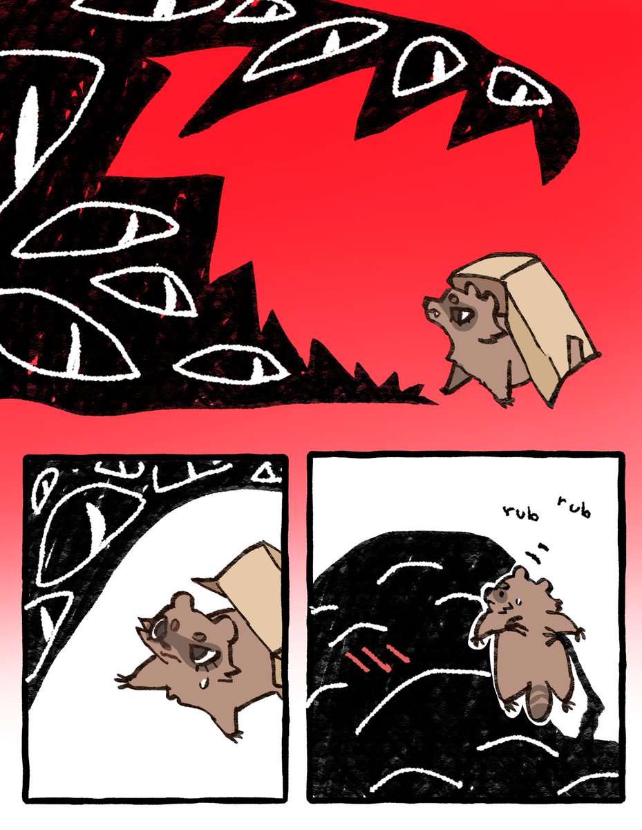 「20. Snuggle #creachertober 」|waifuの漫画