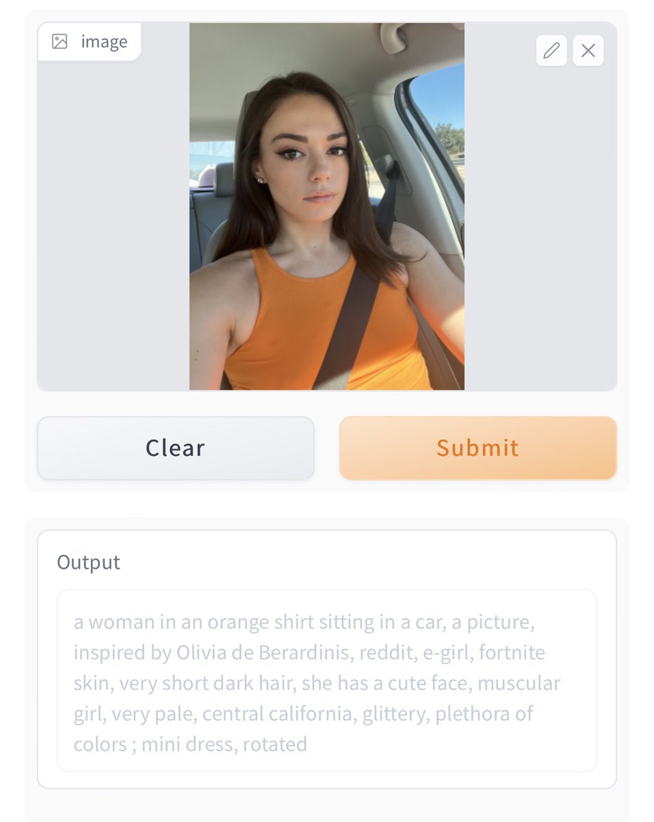 Sophia Burns On Twitter The Clip Interrogator Says Im An Egirl