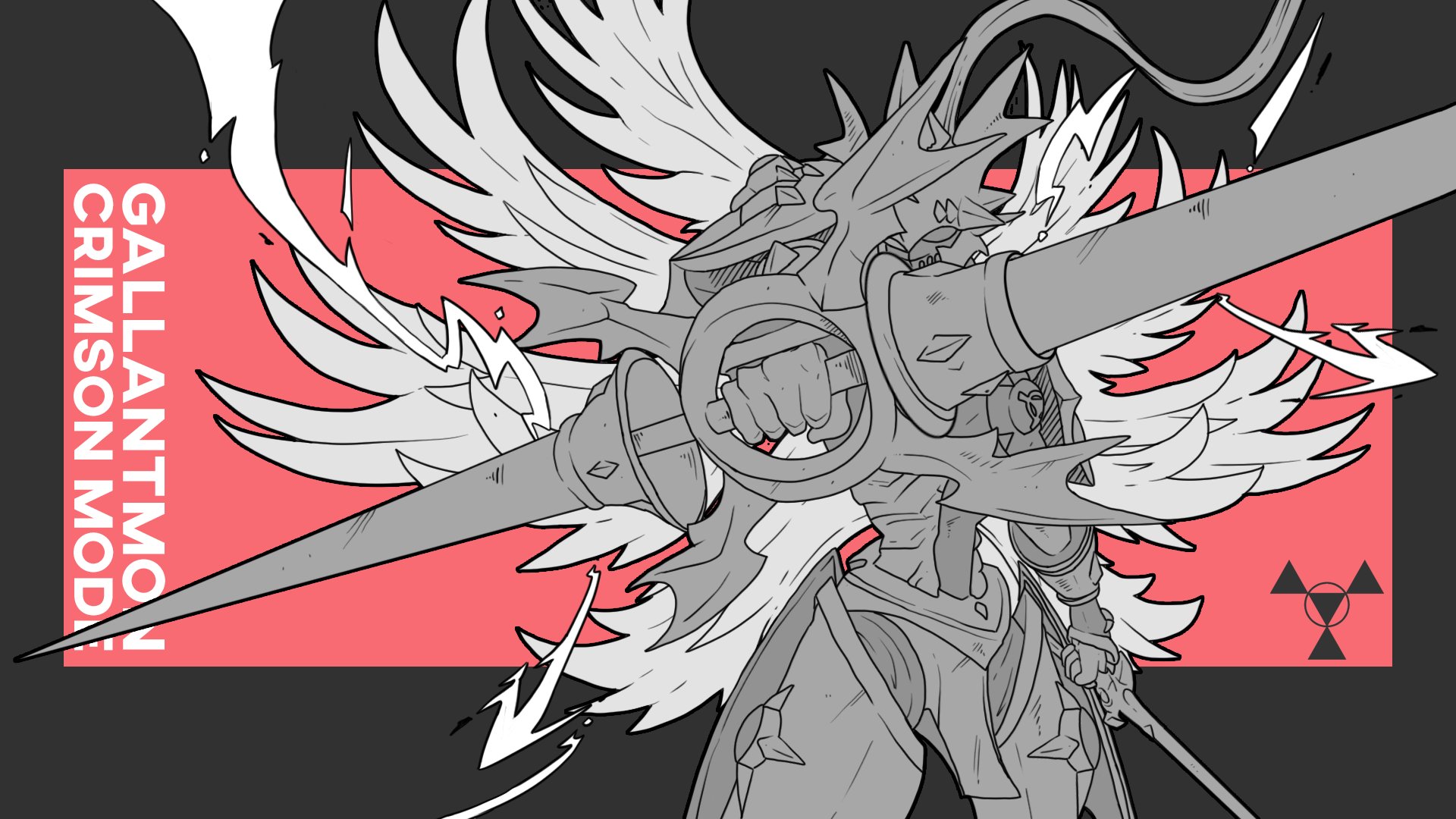 Gallantmon Crimson Mode Wallpaper Speedballharo On X: "@BandaiHobbyUS