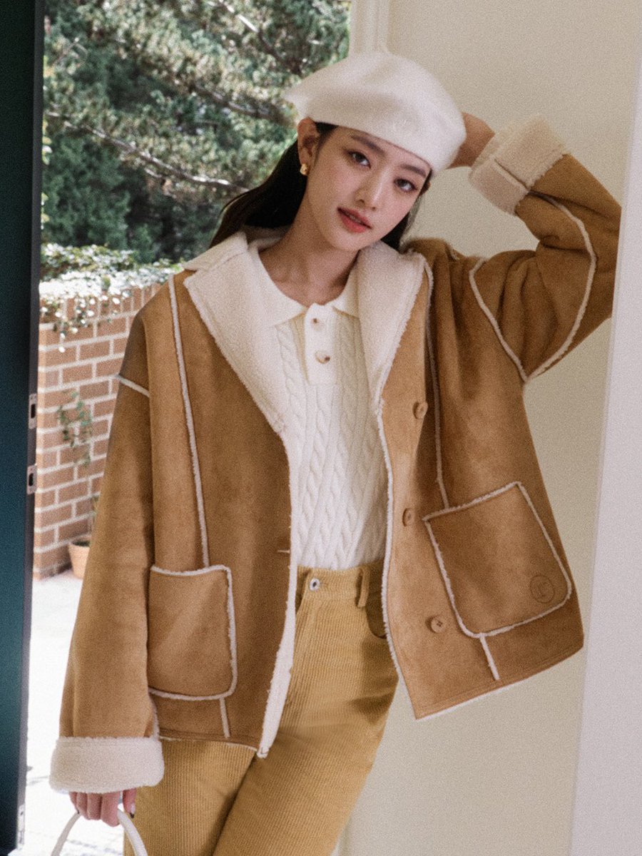 MINNIE THAILAND🎀 on Twitter: "[RIVERSIBLE MUSTANG JACKET BROWN] 🖇 https://m.rolarola.com/shop ...