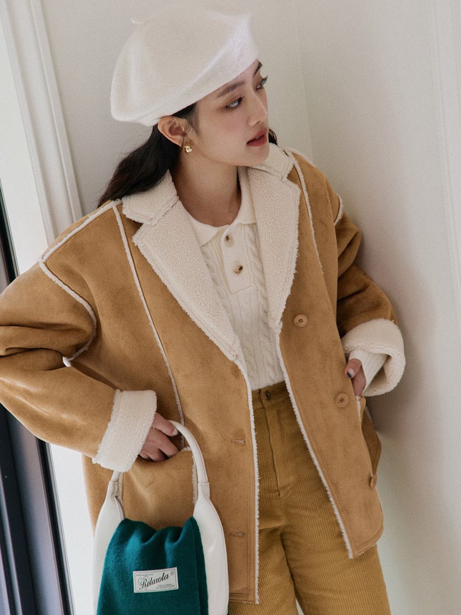 MINNIE THAILAND🎀 on Twitter: "[RIVERSIBLE MUSTANG JACKET BROWN] 🖇 https://m.rolarola.com/shop ...