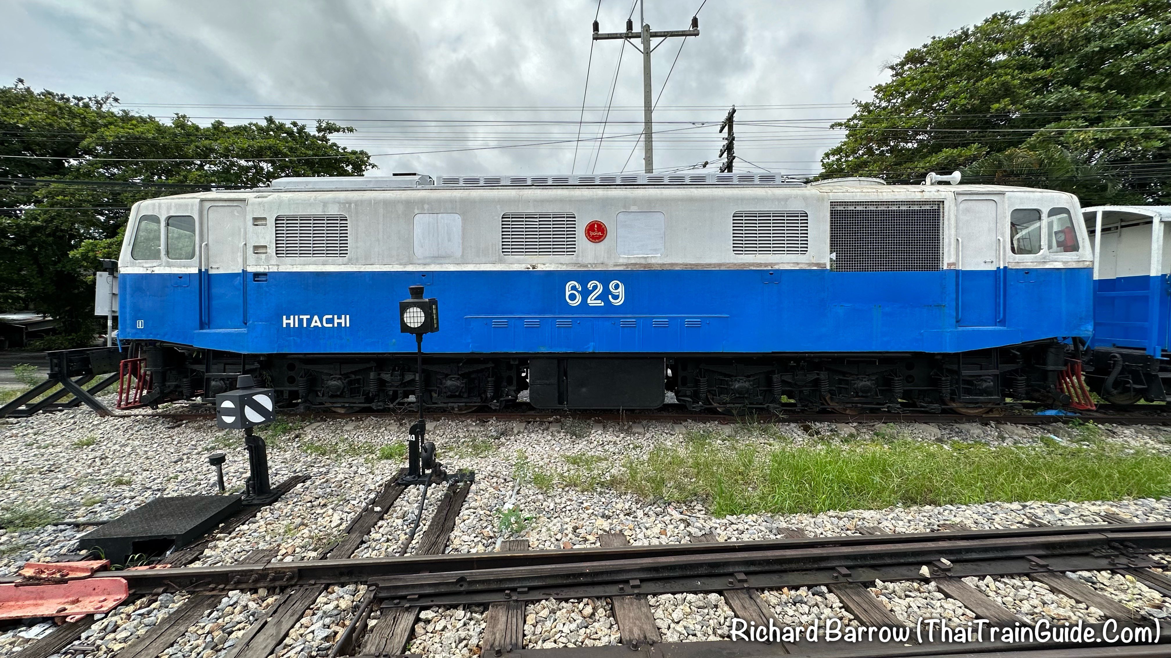 Thai Train Guide 🇹🇭 on Twitter: "Hitachi Diesel Electric locomotive No. 629 from Japan on ...