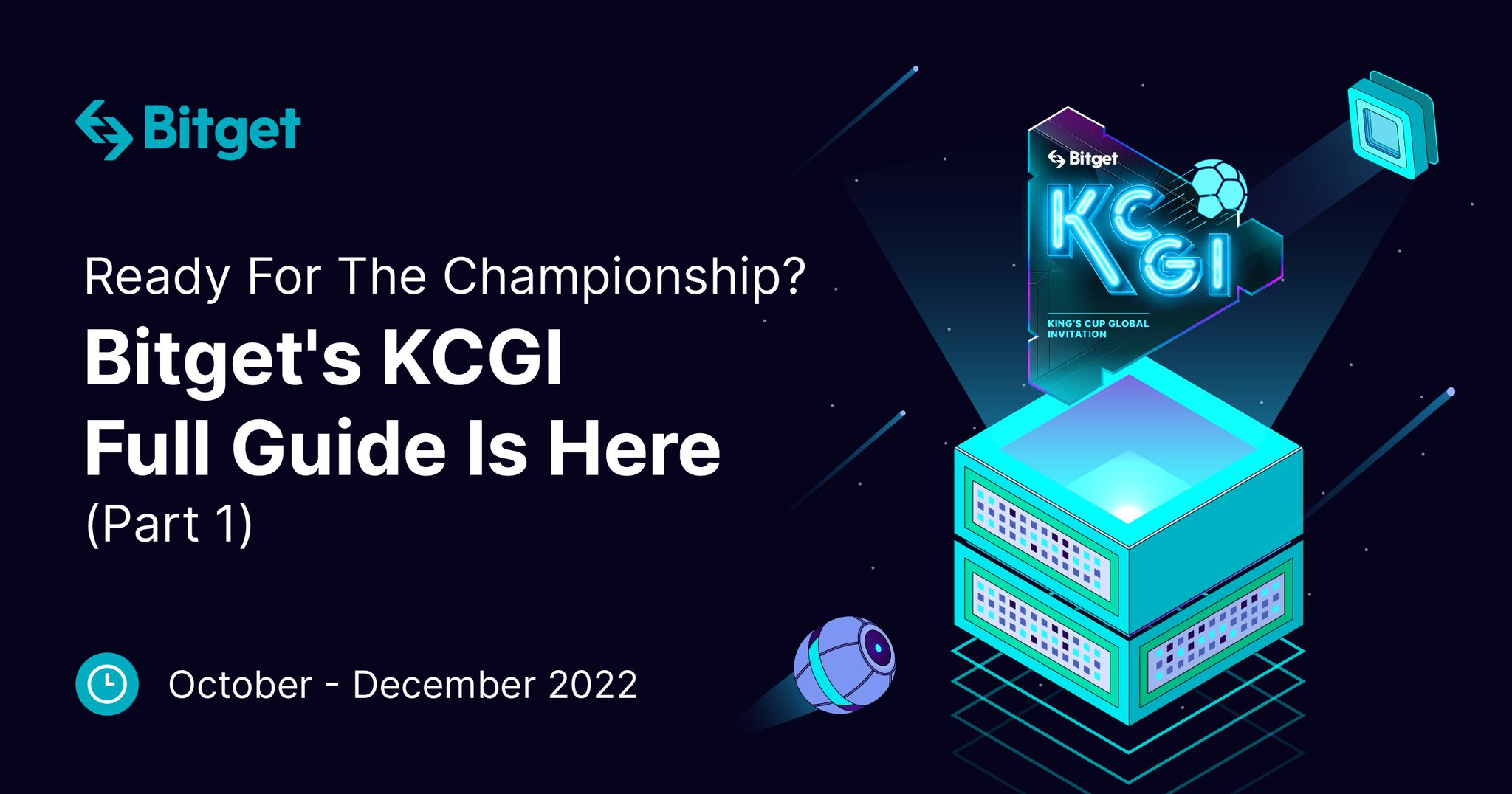 Bitget Academy on Twitter: "📣This year’s 2nd KCGI launches with a kick!⚽️ Held twice annually, # ...