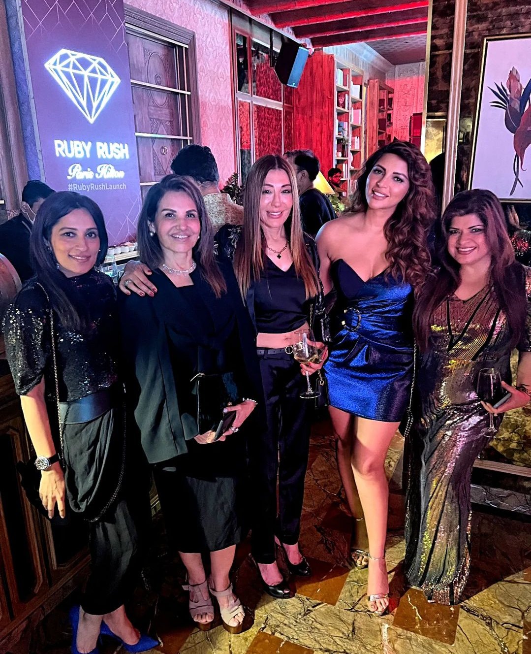 Shama Sikander on Twitter: "#parishilton new perfume #rubyrush launch …. Thank you my dear # ...