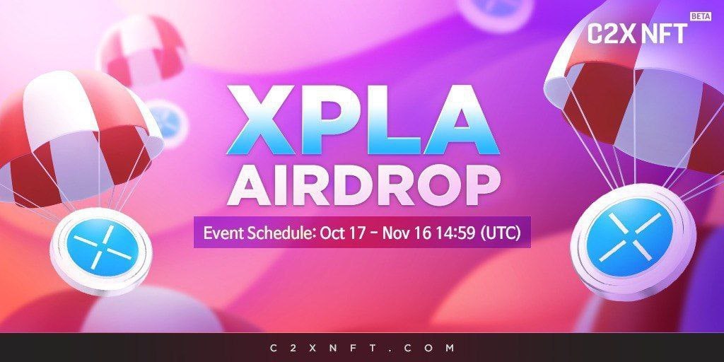 AirdropsGun on Twitter: "🚀 Airdrop: [C2X NFT] XPLA 💰 Value: 12,000 XPLA 👥 Referral: Yes 📅 End ...