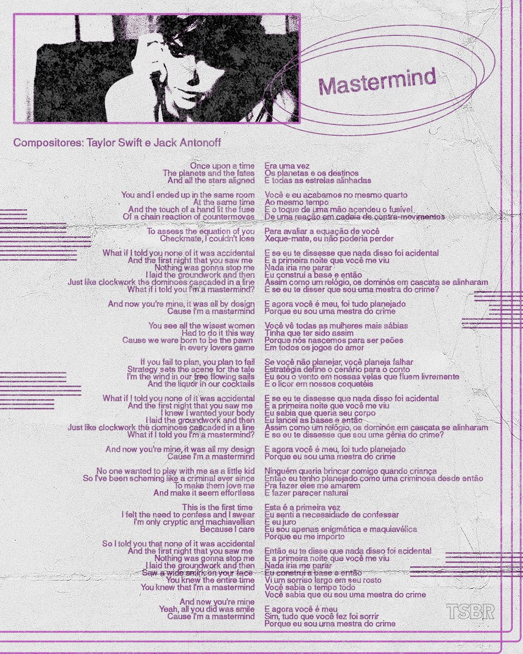 Mastermind Album Cover Back