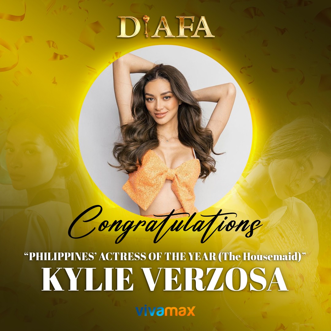 Vivamax on Twitter: "Congratulations to Viva’s certified A-lister KYLIE VERZOSA for winning the ...