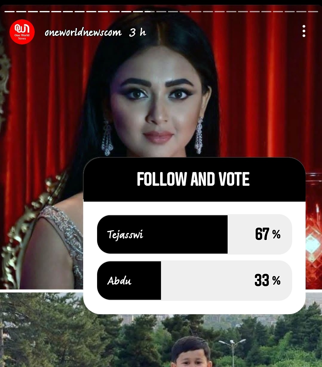 𝓜𝓪𝓷𝓲𝓲 ;)🅼🅾🅽🅸🅺🅰 👻🐣 on Twitter: "Done Vote for #TejasswiPrakash #karankundrra #TejRan https://t.co ...