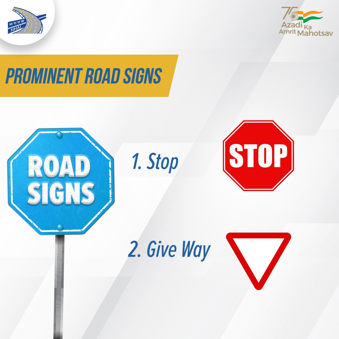 Indian Traffic Signs And Their Meanings
