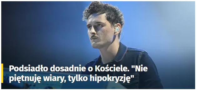 Wojciech Sumlinski on Twitter: "Przykuwający uwagę tytuł wywiadu na głównej stronie Onetu. Czemu ...