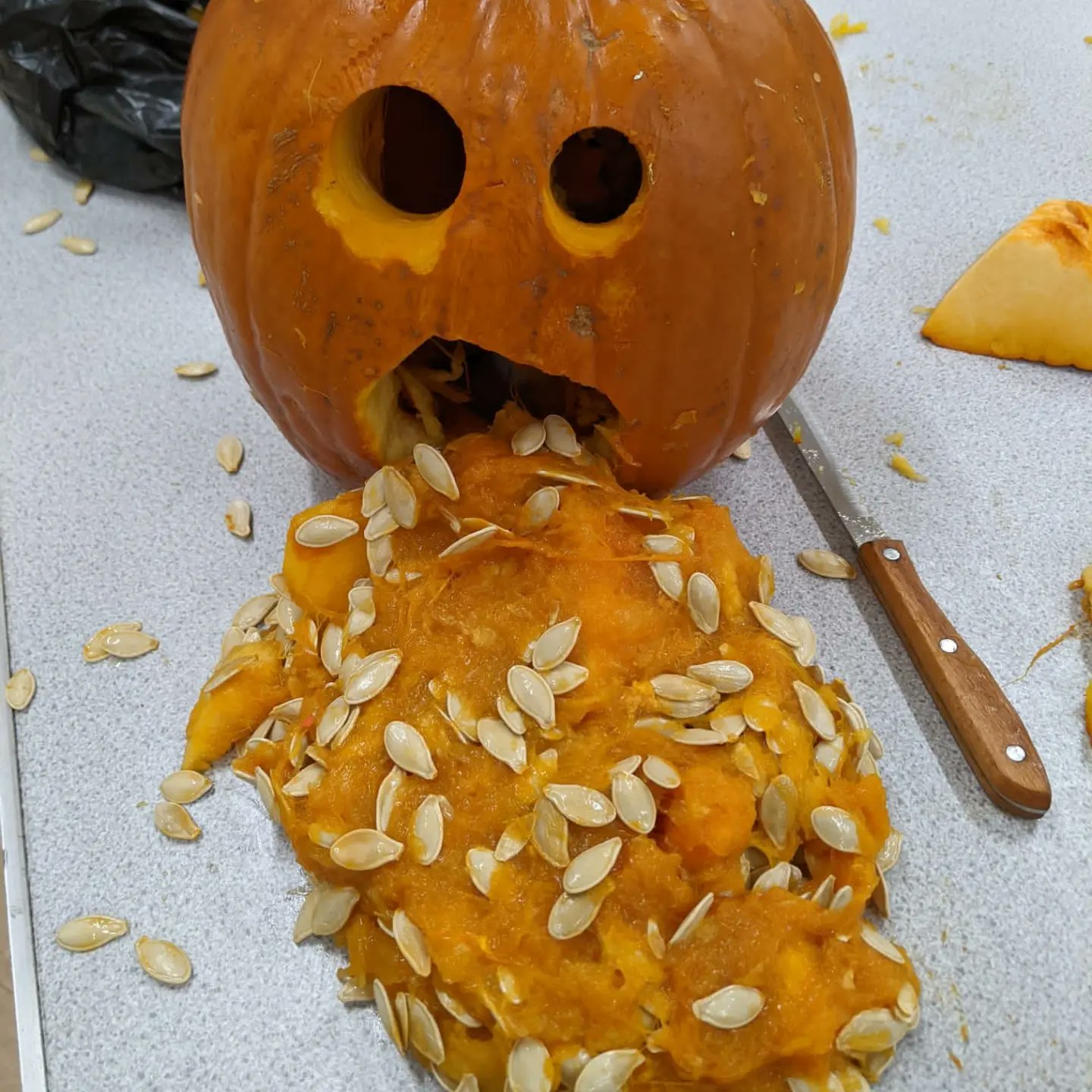 6th Fleet Scouts on Twitter: "Scouts had fun last night pumpkin carving with power tools! https ...
