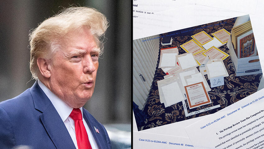 ynet עדכוני on Twitter: "דיווח: "המסמכים המסווגים שנמצאו באחוזת טראמפ הכילו 'סודות' על איראן ...