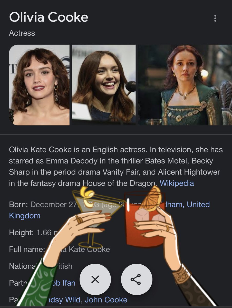 Emma D arcy And Olivia Cooke Drink emma-d-arcy-and-olivia-cooke-drink