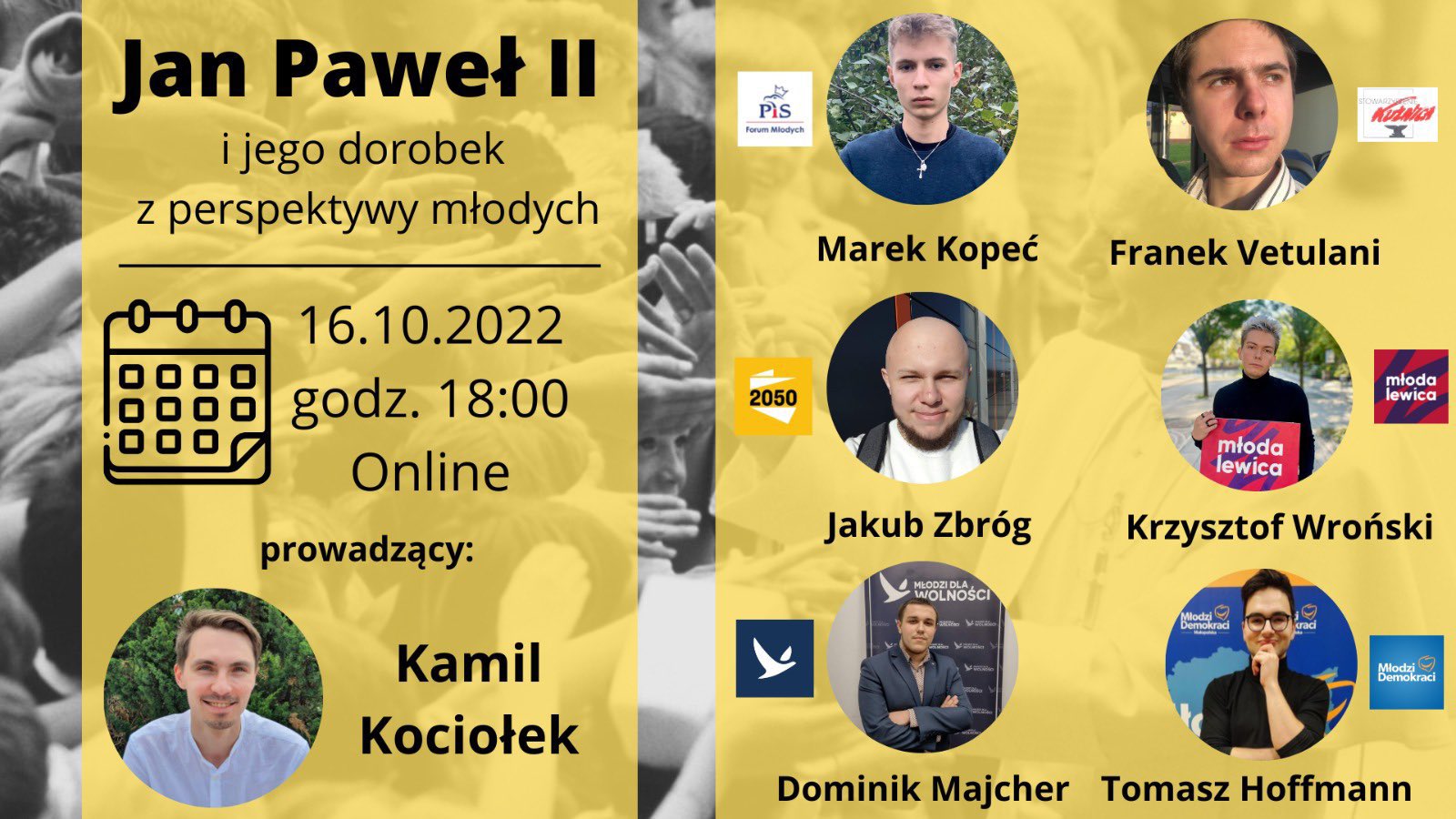Franek Vetulani on Twitter: "Katolicka oszołomeria z Forum Młodych PiS składa na mnie ...