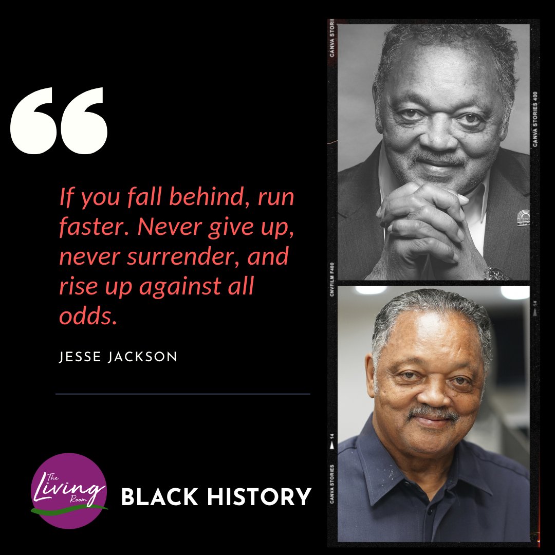 The Living Room on Twitter: "Jesse Jackson rose to prominence as a ...