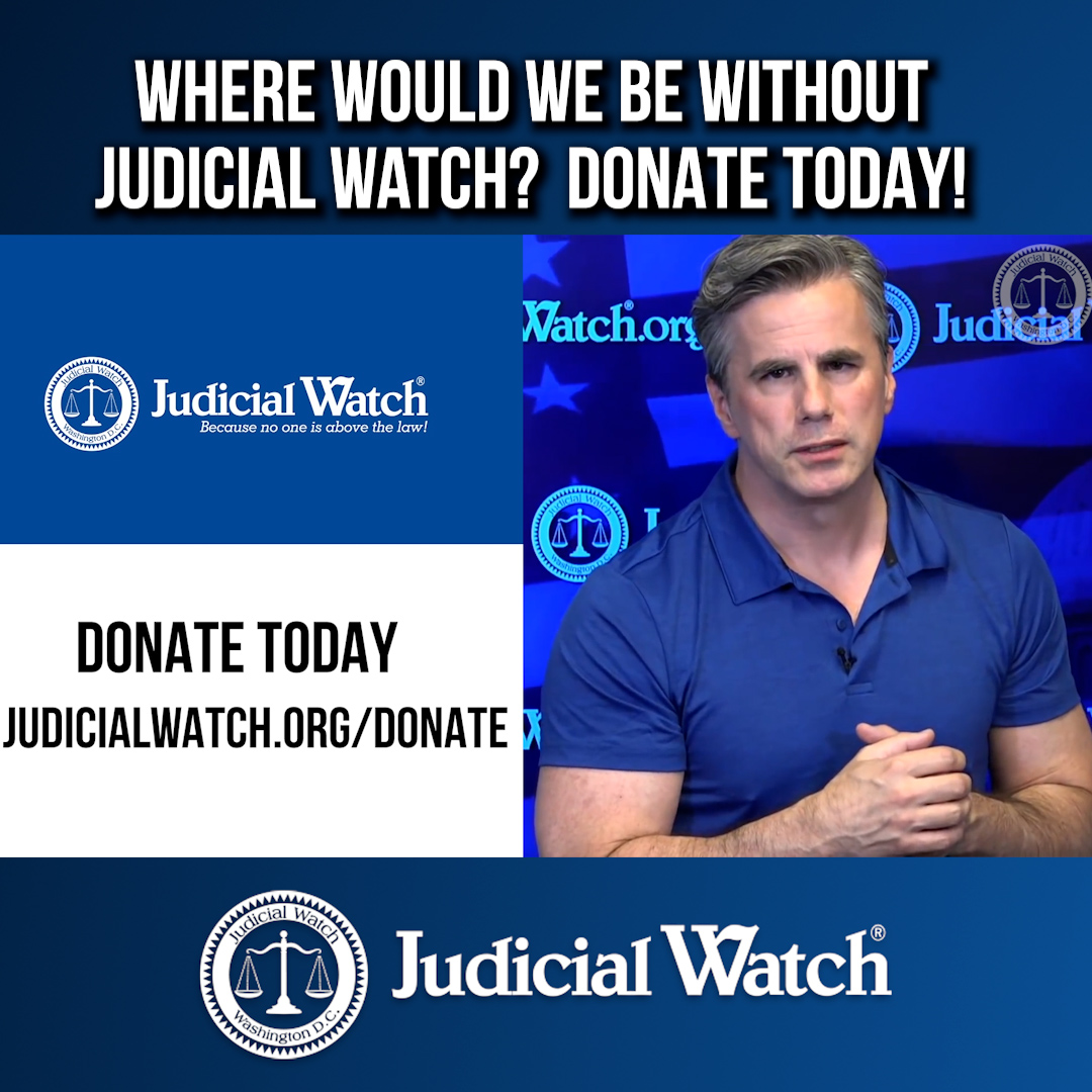 Judicial Watch ⚖️ on Twitter: ".@TomFitton: Where Would We Be Without Judicial Watch? DONATE ...