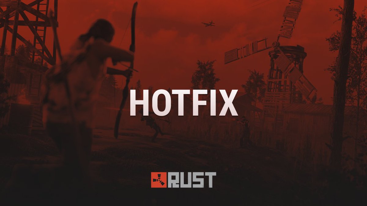 Rust on Twitter: "Greetings survivors! After a barrage of hotfixes through the night, we believe ...
