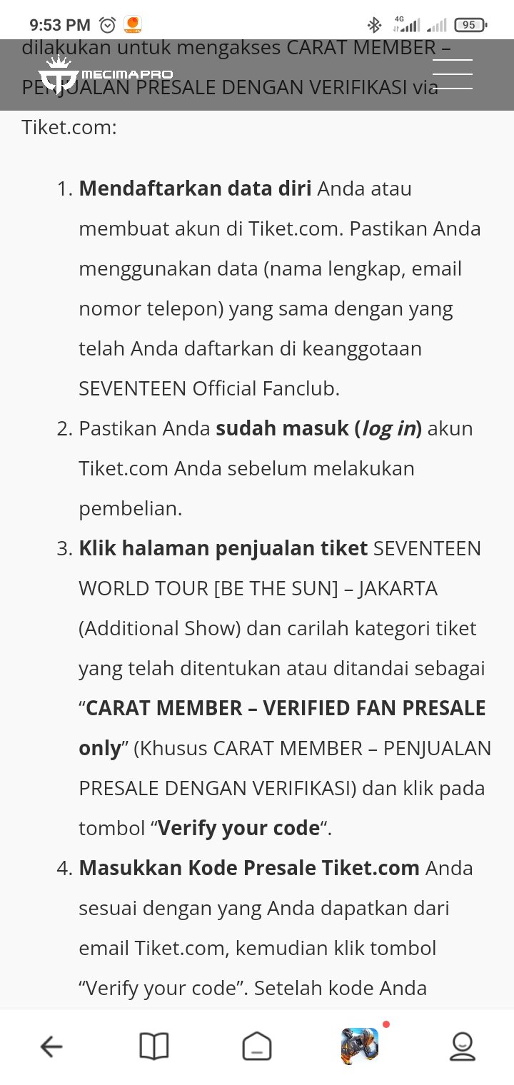 Nda 📌 JASA VERBATIM on Twitter: "Sorry banget bukan mau ngebela mecima sama tiket, tapi kalo ...