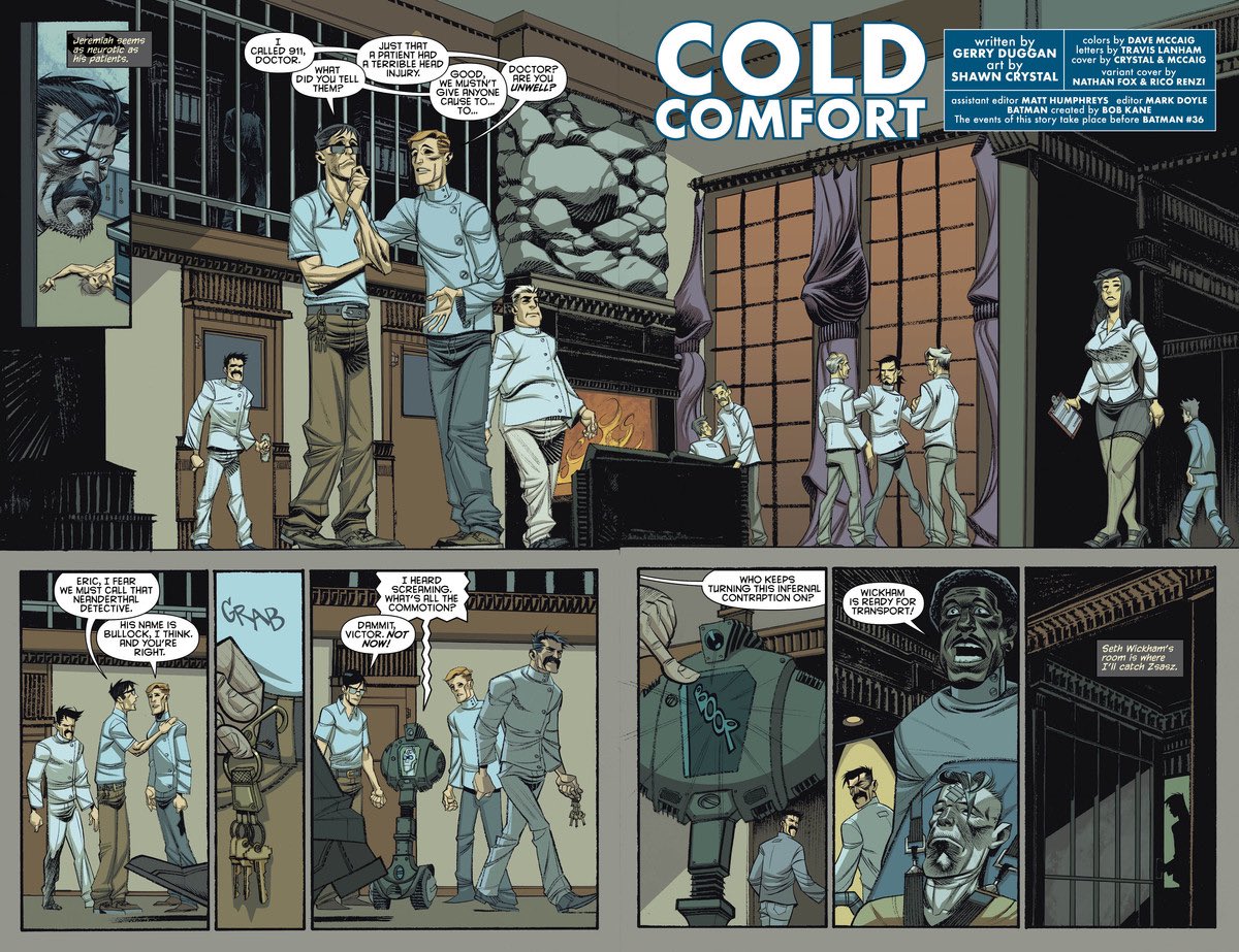 Le meilleur employé de l’Asile d’Arkham de Gotham. [𝗧𝗵𝗿𝗲𝗮𝗱] Batman 🦇📖 ...