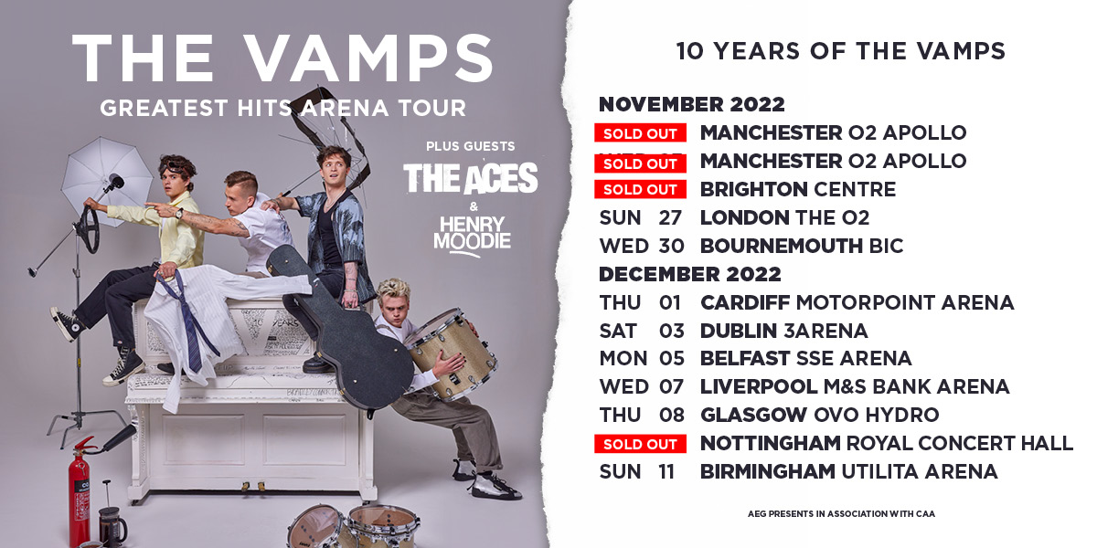 The Vamps 2022