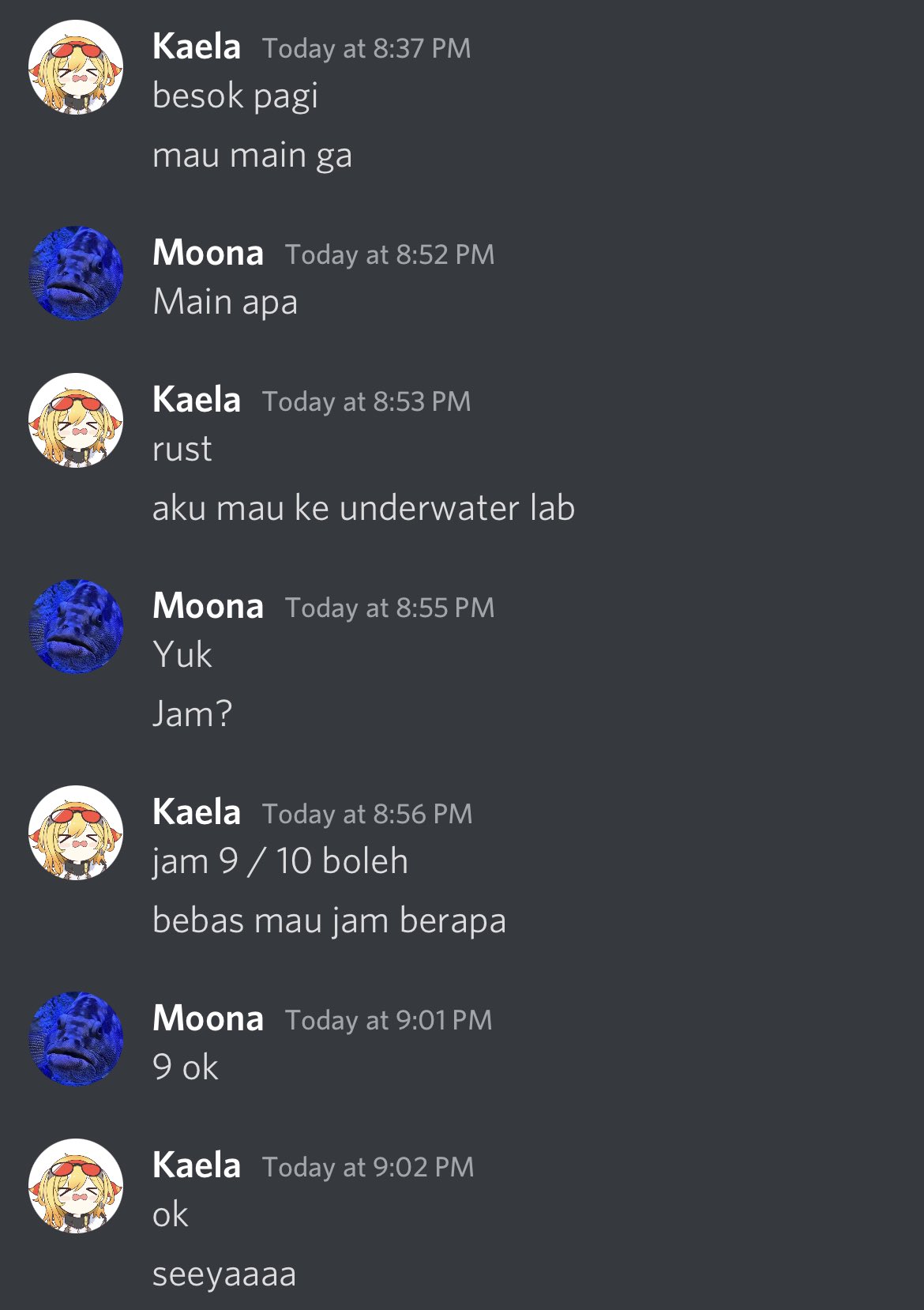 Moona Hoshinova (ムーナ)🔮@ホロライブID on Twitter: "Tomorrow schedule : Rust 9AM https://t.co/Kluo4TLrrL ...