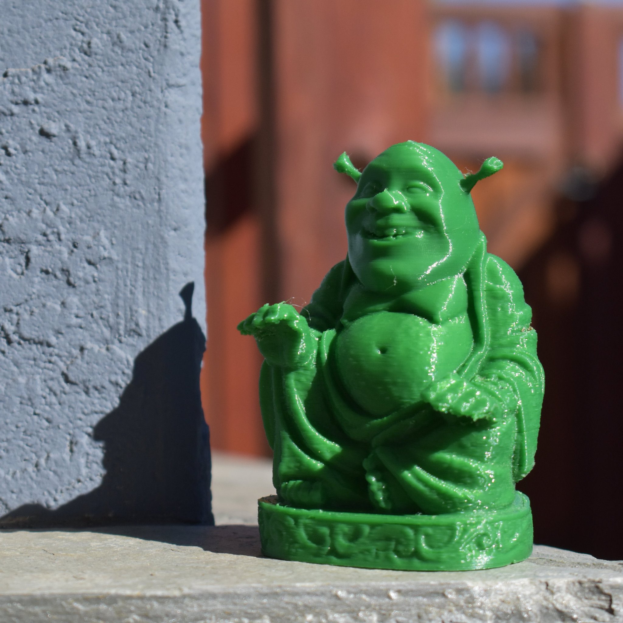 Woman Prays To A Shrek Buddha For 4 Yrs By Mistake