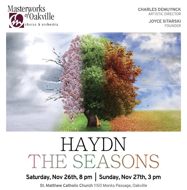 Masterworks Oakville on Twitter: "The Seasons by Joseph Haydn, is ...