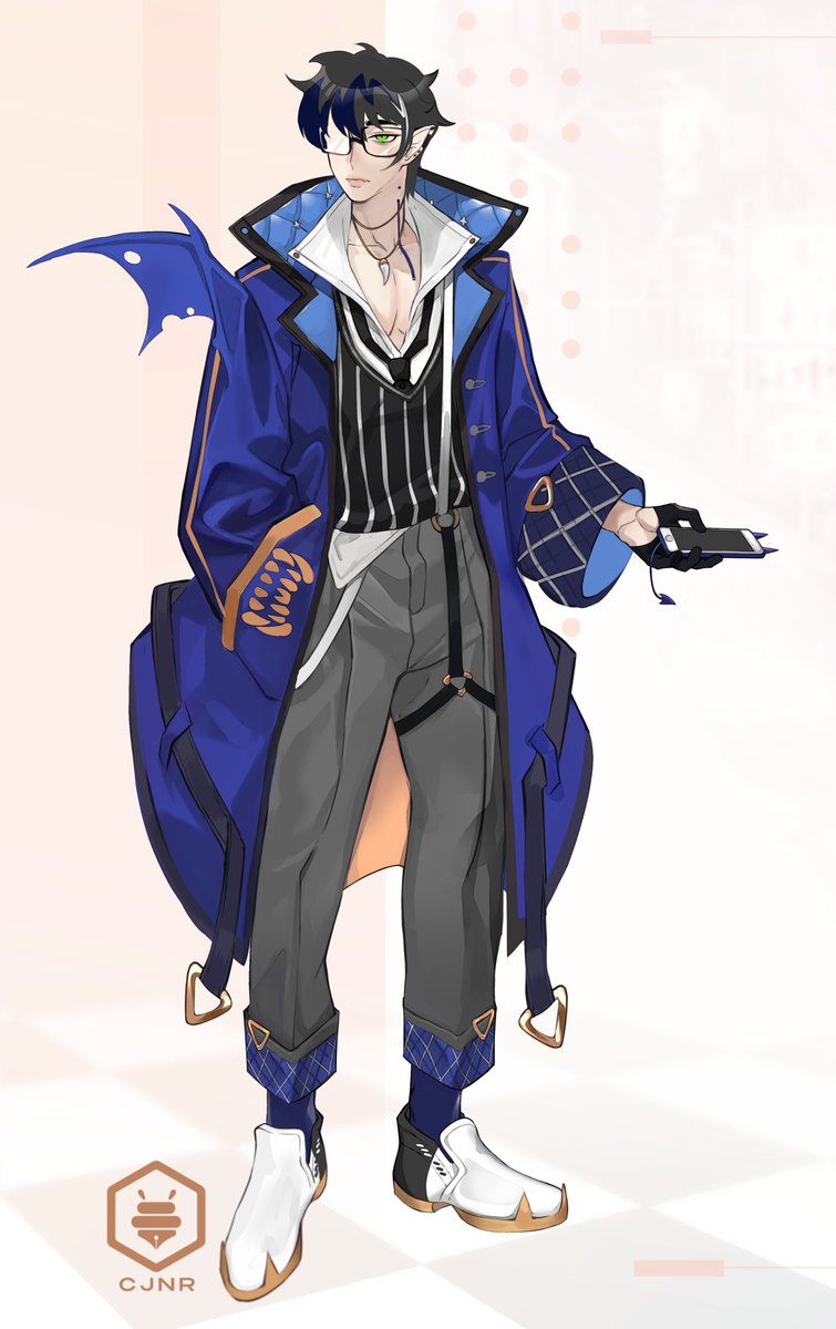 「Sleepy Vampire Business Man! 」|Ceejinaryのイラスト