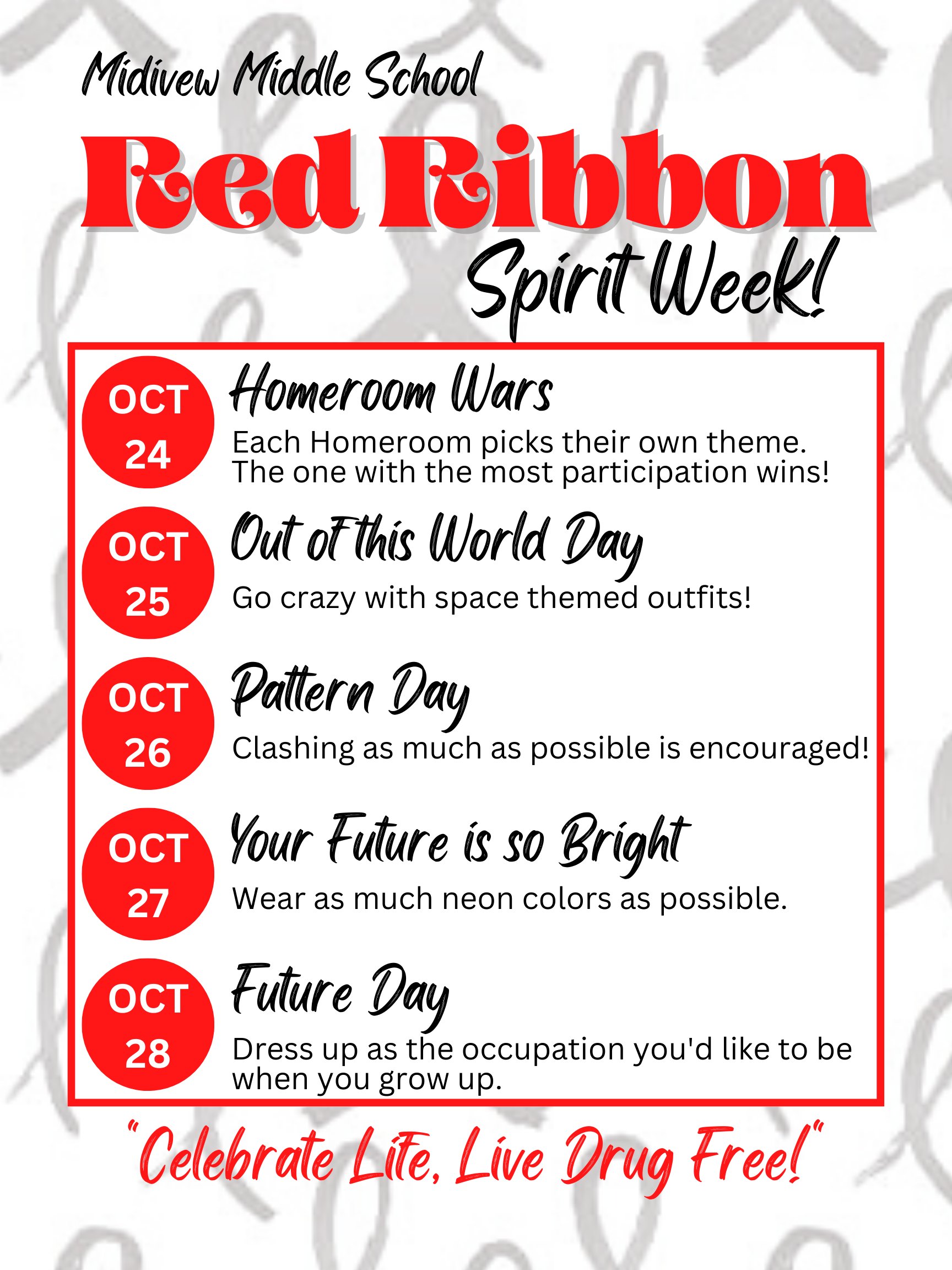 Red Ribbon Week 2022 Theme