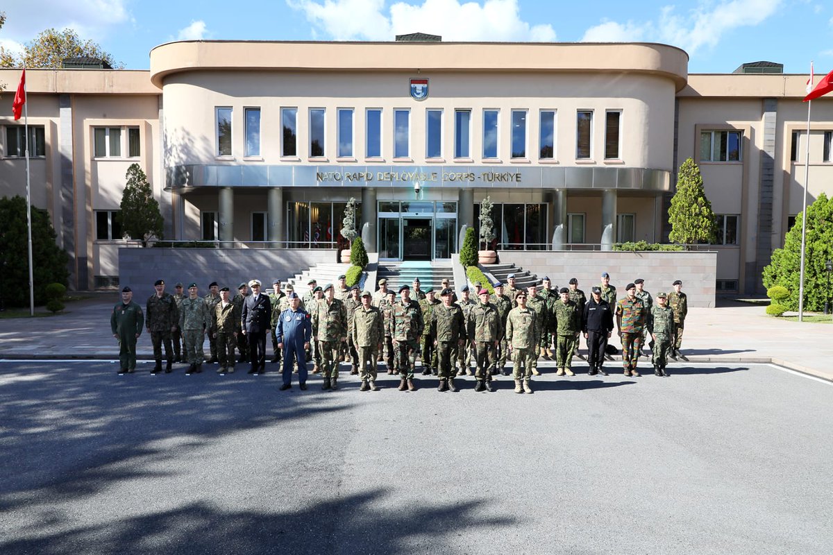 T.C. Millî Savunma Bakanlığı on Twitter: "RT @CMC_NATO: Good to visit the #NATO Rapid Deployable ...