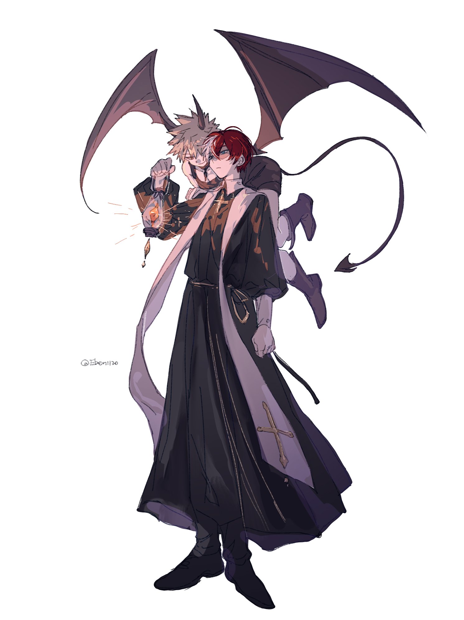 Anime Guys With Bat Wings