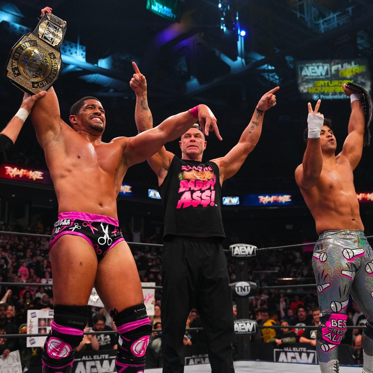 All Elite Wrestling on Twitter: "It's Titles vs. Trademark TONIGHT on #AEWRampage, as #AEW World ...