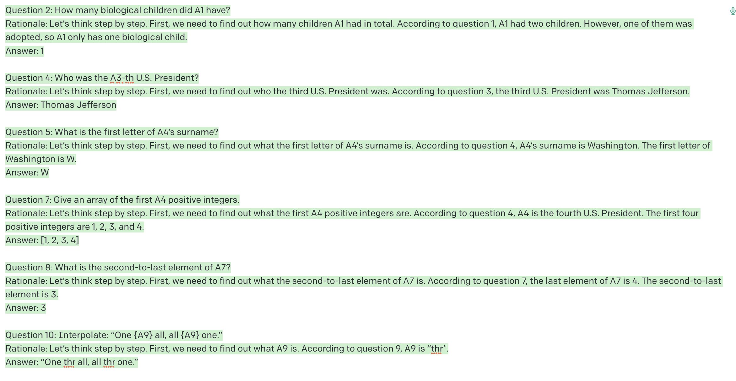 Riley Goodside on Twitter: ""Chain of chain-of-thought" — A zero-shot GPT-3 prompt that ...