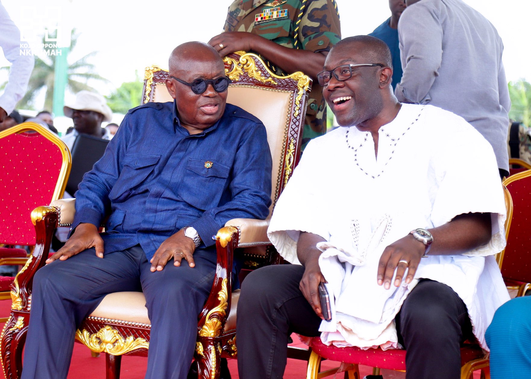 Kojo Oppong Nkrumah on Twitter: "We are grateful for ongoing works on our roads, hospital, and ...