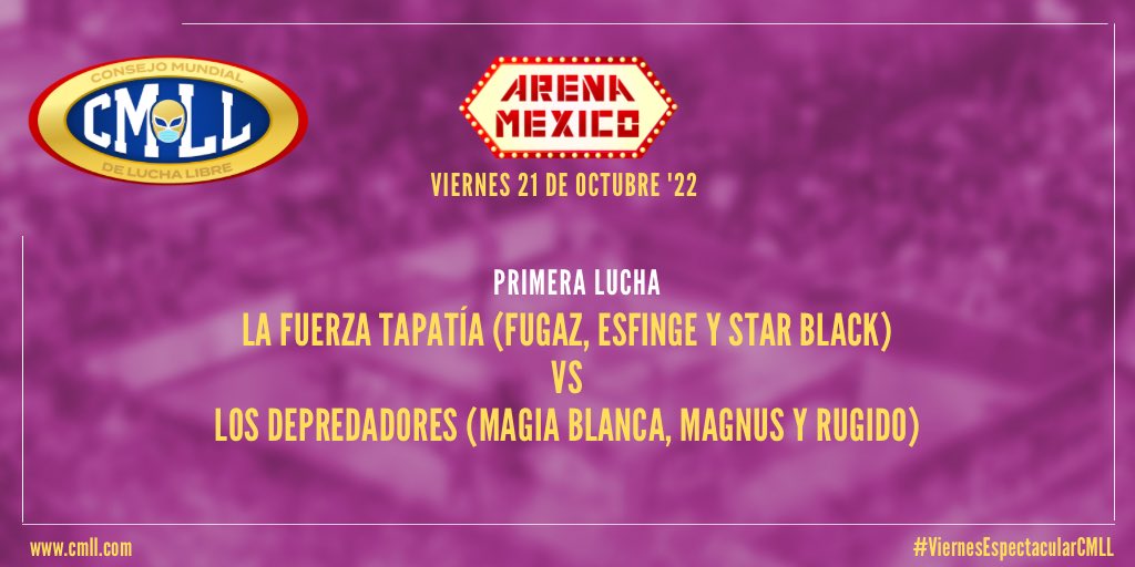 Lucha Libre CMLL on Twitter: Lucha Libre CMLL on Twitter: