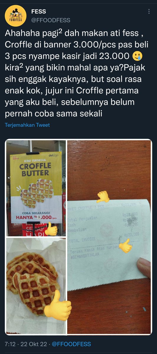 FESS on Twitter: "Fess jadi aku mau ngelurusin ini, jadi tadi aku sebelum beli udah tanya ke ...