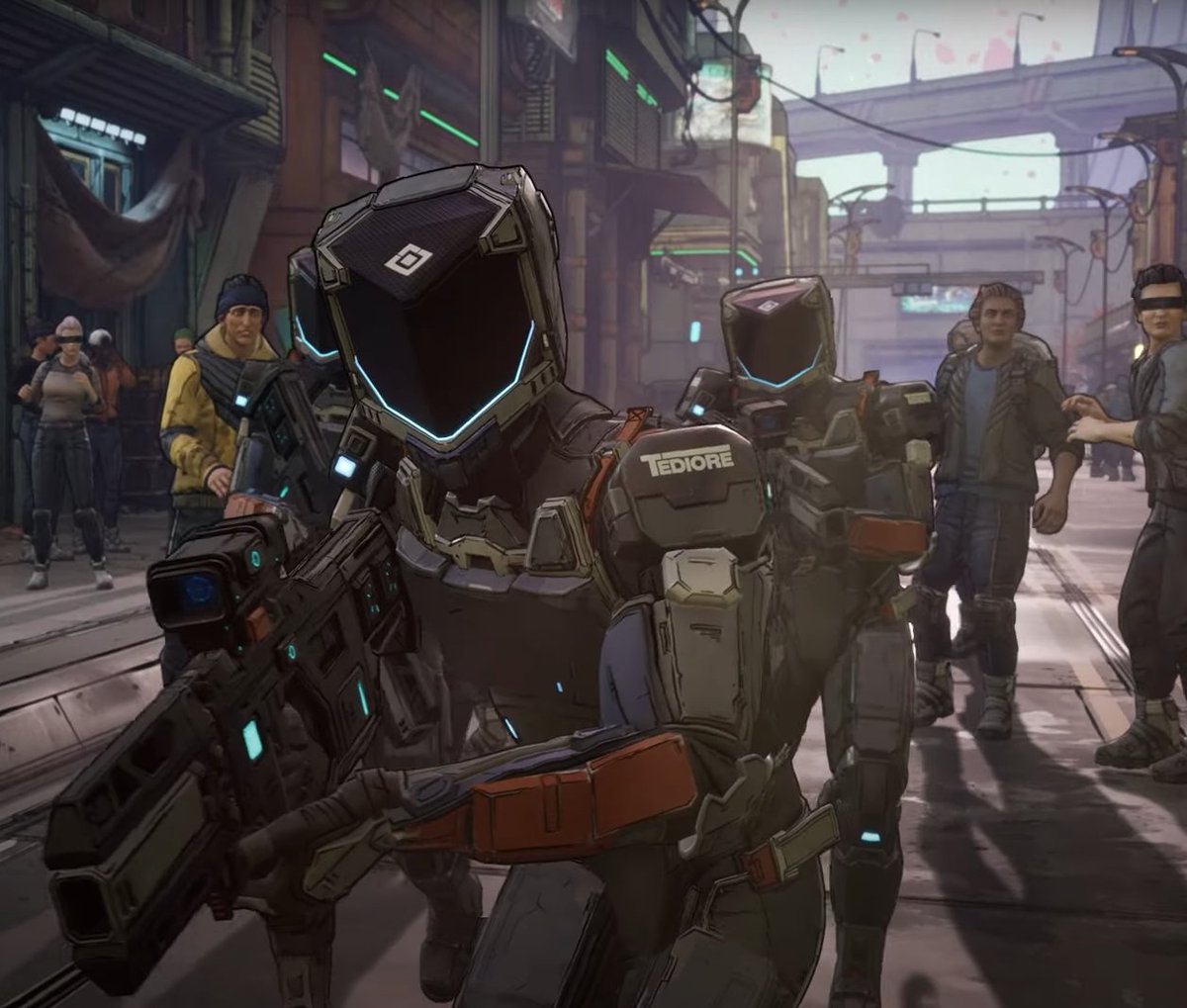 New Tales from the #Borderlands crew *safely* mocapped a Tediore ...