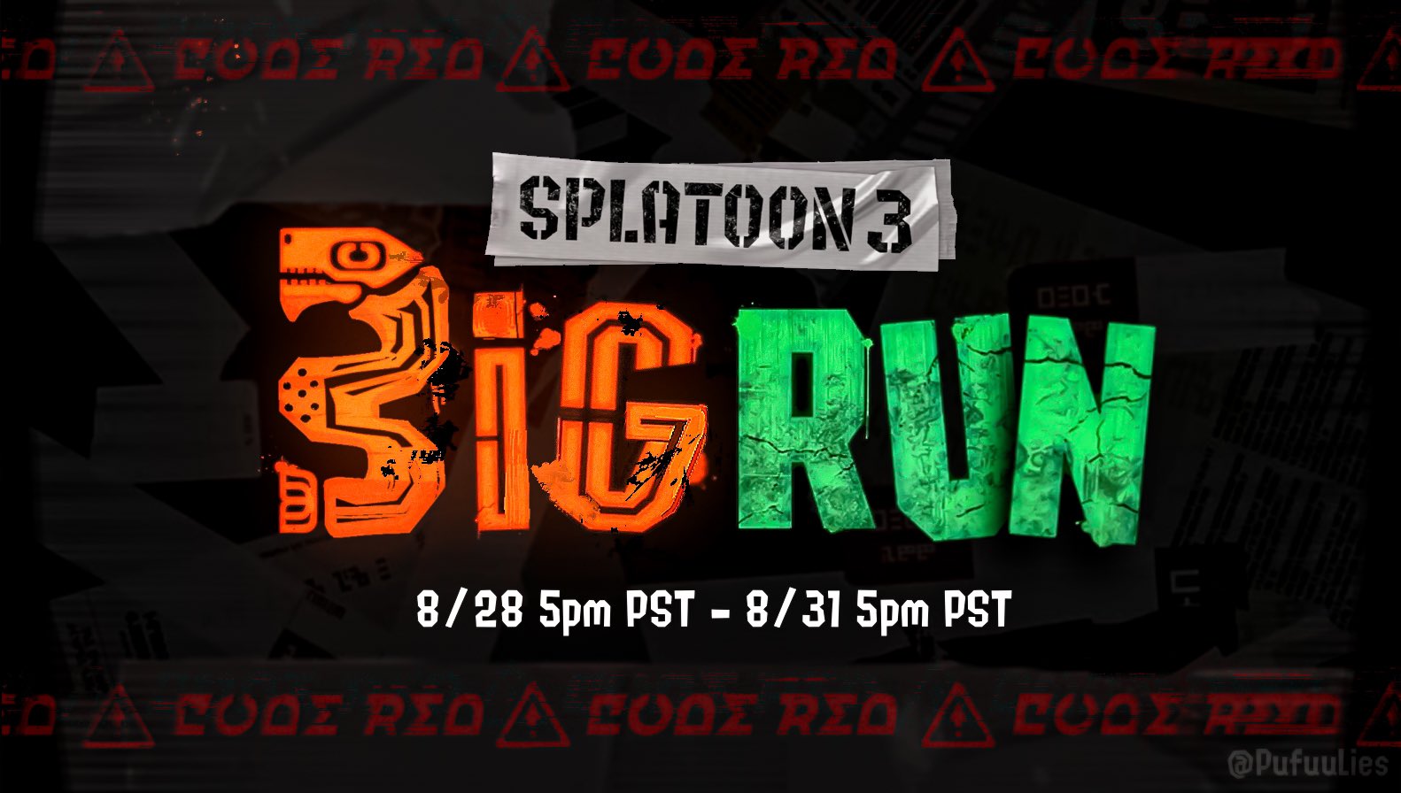 Pufuu 🐡 on Twitter: "Splatoon 3 Ver. 1.2.0 - BIG RUN #Splatoon #スプラトゥーン3 https://t.co/uiRGfLVSgV ...