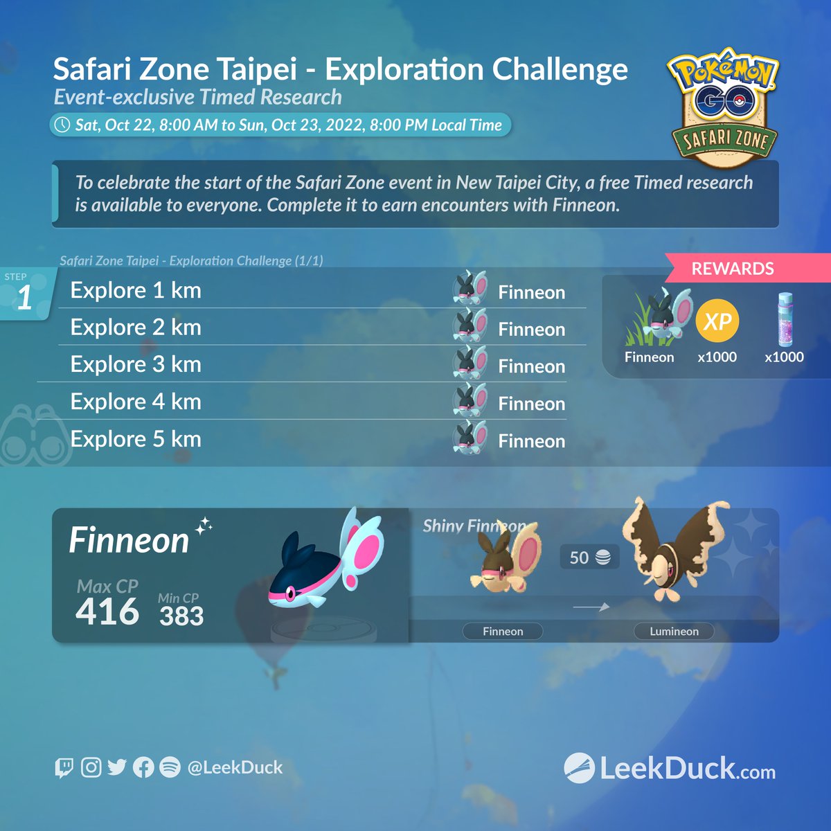 Leek Duck On Twitter Celebrate The Start Of The Safari Zone Event At