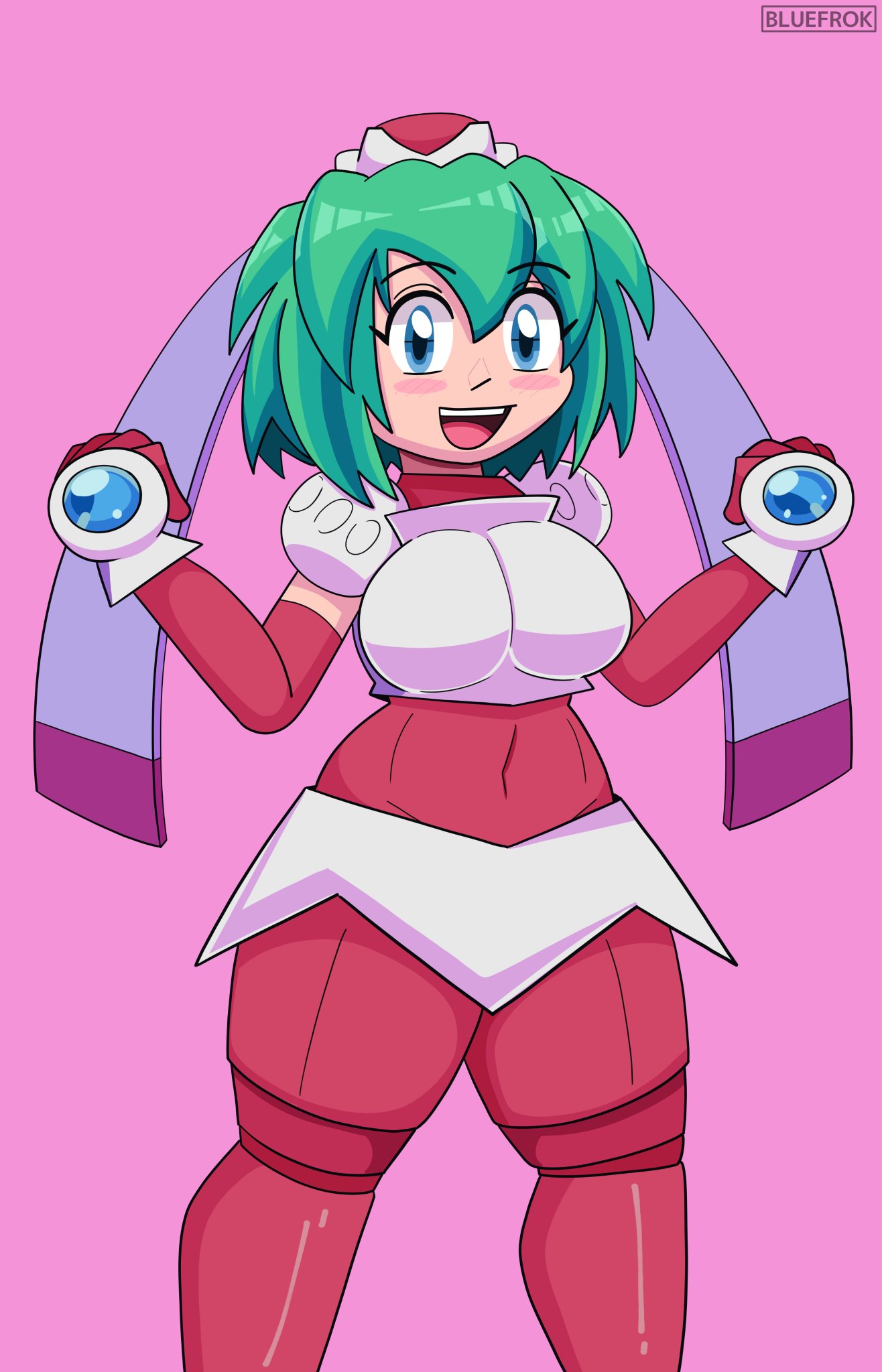 Bluefrok on Twitter: "Marina Liteyears (Mischief Makers) https://t.co/9ENGS1nkWz" / Twitter