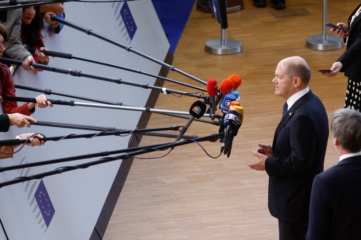 German Chancellor Olaf Scholz confirmed on Friday that he will travel ...