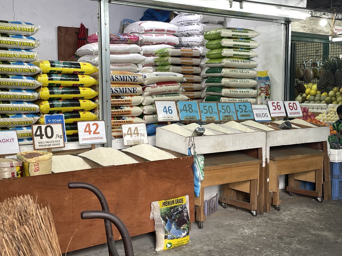 LOOK: The prices of rice varieties in Kamuning Public Market this ...