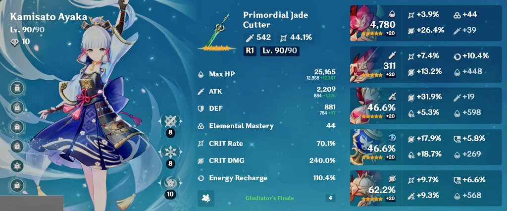 GACHA 📌 on Twitter: "Tehe! Nanti misal aku pull ayato kek gini udah mayan kan? Dia ascend sma ...