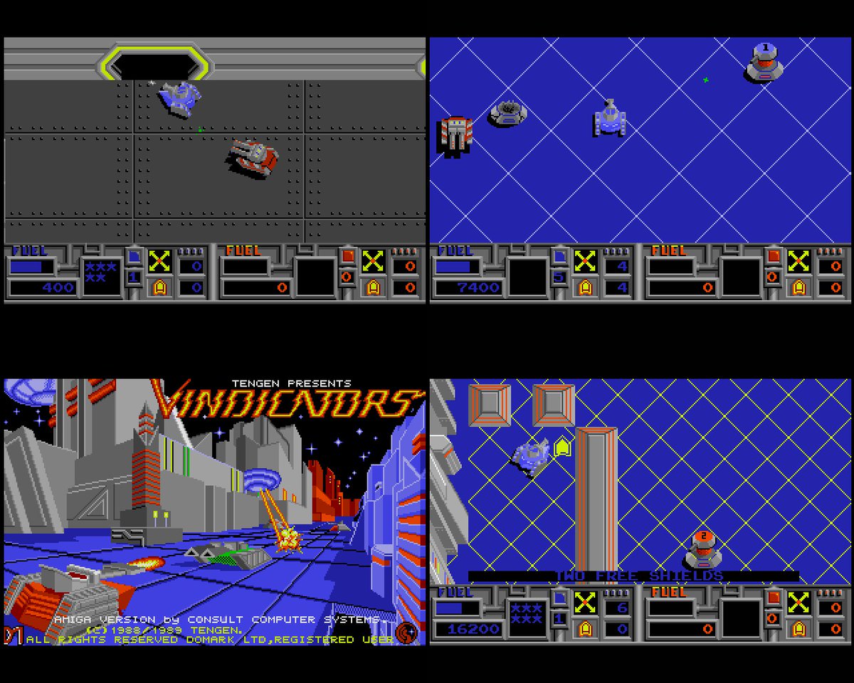 Retro Game Geeks on Twitter: "VINDICATORS: In 1989 tank commanders took on the might of the ...