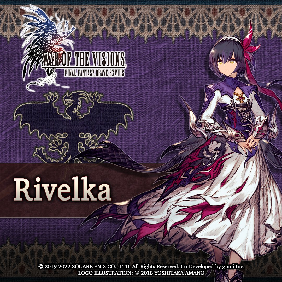 FFBE WAR OF THE VISIONS (EN) on Twitter: "Ignite your fighting spirit with MR Rivelka, the Empty ...